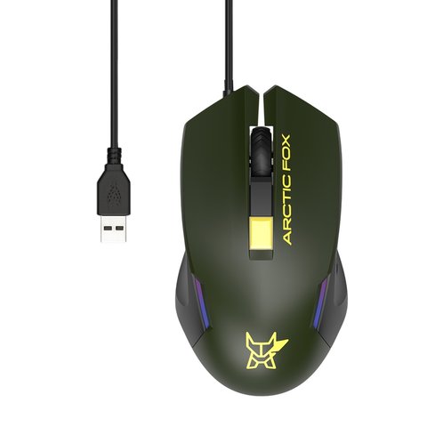 Arctic Fox M01 Wired Gaming Mouse With Breathing Lights (Black) Price ...