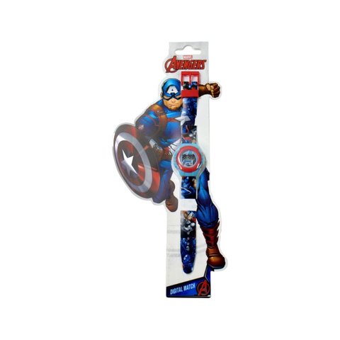 Marvel Avengers Captain America Kids Digital Watch (Blue) Price - Buy ...