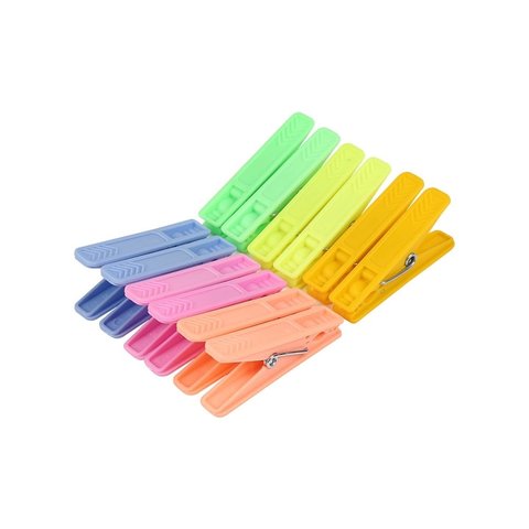 Full Houz Plastic Cloth Clips (Multicolour) Price - Buy Online at Best ...