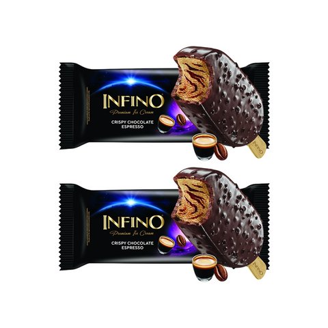 Infino Crispy Chocolate Espresso Ice Cream Stick - Pack of 2 Price ...