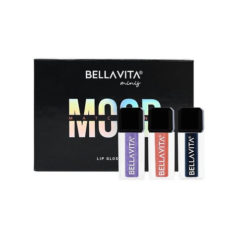 Bella Vita Mood Matching Mini Lip Gloss Kit (Multicolour) Price - Buy ...