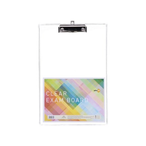 Youva Foolscap Size Exam Pad (Transparent) Price - Buy Online at ₹145 ...