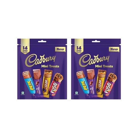 Cadbury Assorted Mini Treats Assorted Chocolate Pack - Pack of 2 Price ...