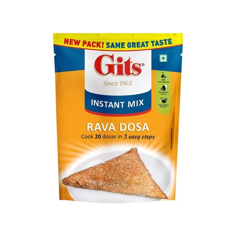 Gits Rava Dosa Breakfast Mix Price - Buy Online at ₹112 in India