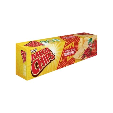 Mega Chips - Tomato Spicy Potato Chips Price - Buy Online at Best Price ...