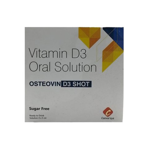 Osteovin D3 Shot Sugar Free Liquid 5 ml Price - Buy Online at Best ...