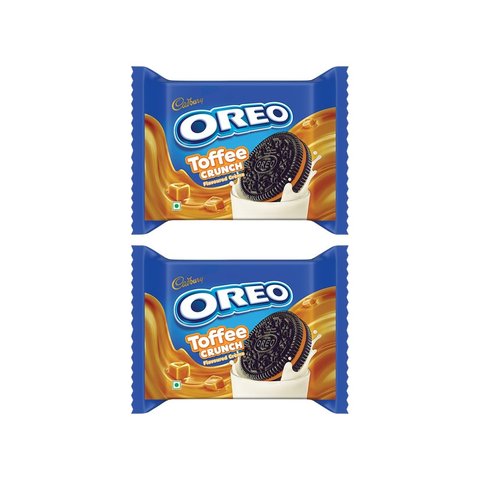 Oreo Toffee-Crunch Sandwich Cream Biscuits - Pack of 2 Price - Buy ...