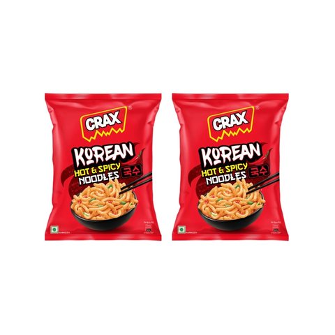 Crax Korean Ramen Noodle Puffs Chips Snacks - Pack of 2 Price - Buy ...