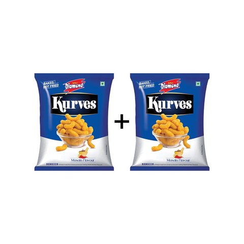 Yellow Diamond Kurves Masala Crisps - Buy 1 Get 1 Free Price - Buy ...