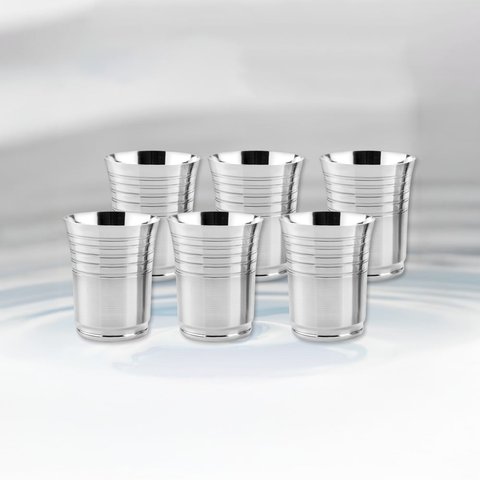 Embassy 6 pcs Dinner Y Glass Set (Stainless Steel) Price - Buy Online ...