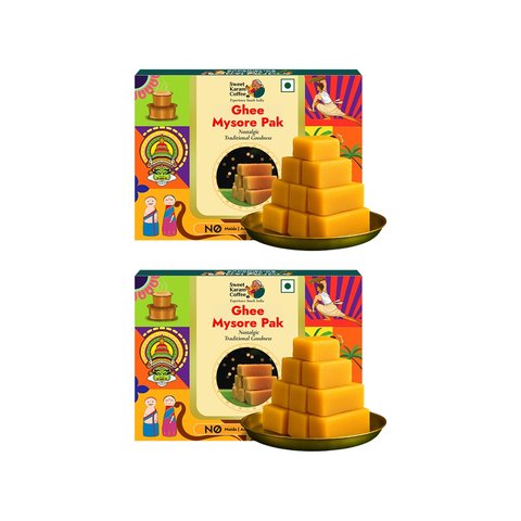 Original Ghee Mysore Pak by Sweet Karam Coffee - Pack of 2 Price - Buy ...