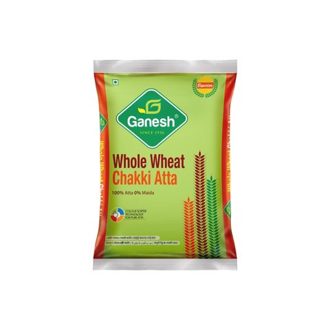 Ganesh Whole Wheat Chakki Atta Price - Buy Online at Best Price in India