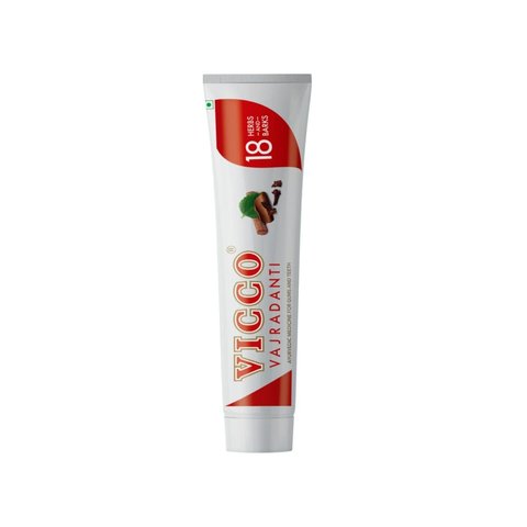 Vicco Vajradanti Ayurvedic Herbal Toothpaste for Strong Teeth & Gum ...