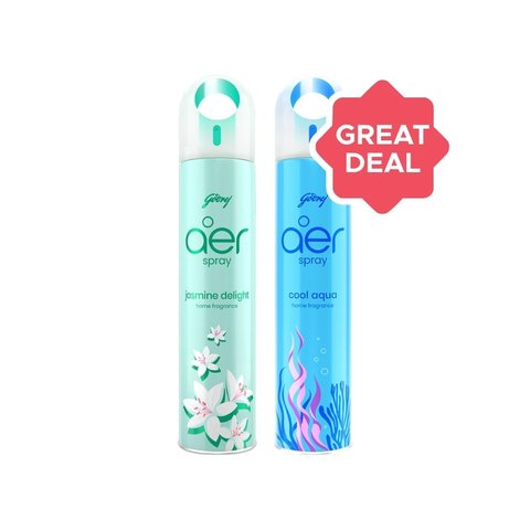 Godrej Aer Cool Surf Blue Room Freshener + Godrej Aer Morning Misty ...