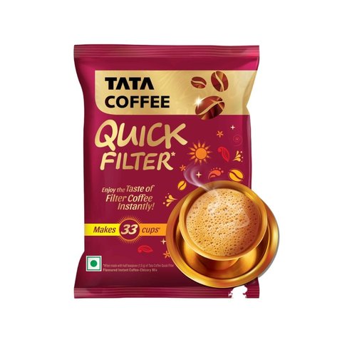 Tata Coffee Quick Filter Coffee (55% coffee, 45% chicory) Price - Buy ...