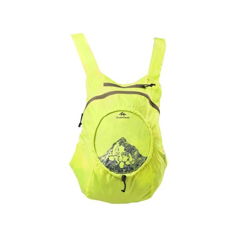 Decathlon Compact Travel Polyester Backpack (15 ltrs, 30 x 13 x 42 cm ...