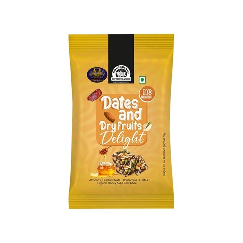 Wonderland Foods Dates & Dry Fruits Bites Price - Buy Online at ₹39 in ...