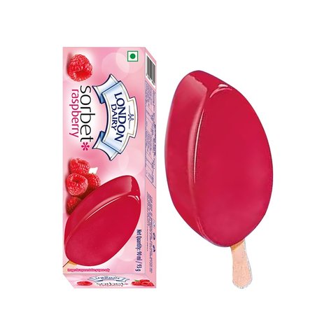 London Dairy Raspberry Sorbet Ice Cream Stick Price - Buy Online at ...