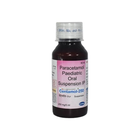 Centamol 250mg Mixed Fruit Flavour Bottle of 60ml Suspension Price ...