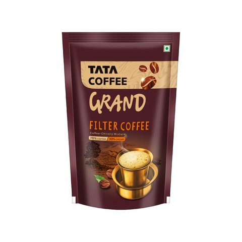 Tata Coffee Grand Filter Coffee (70% coffee, 30% chicory) Price - Buy ...