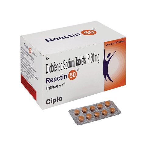 Reactin 50mg Tablets Price - Buy Online at Best Price in India