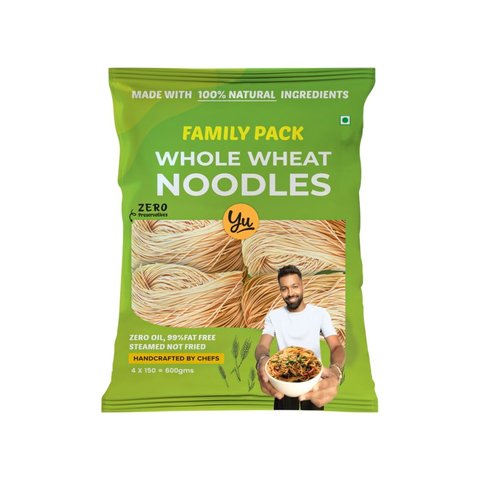 Yu Whole Wheat Noodles (Zero Maida) Price - Buy Online at ₹135 in India