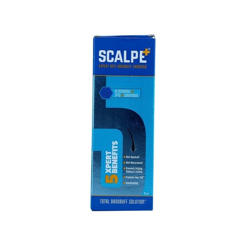 Scalpe Plus Expert Anti Dandruff Shampoo Bottle of 75ml Price - Buy ...