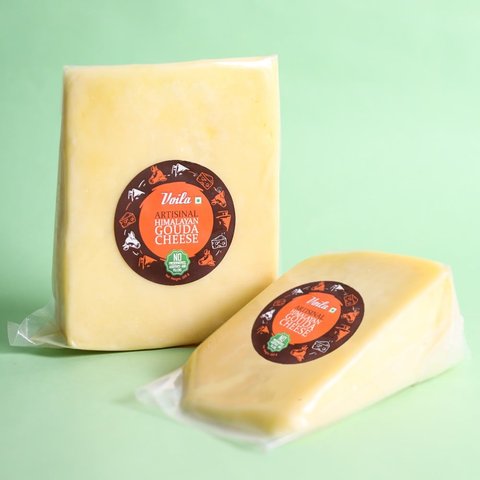 Voila Artisinal Himalayan Gouda Cheese Block Price - Buy Online at Best ...