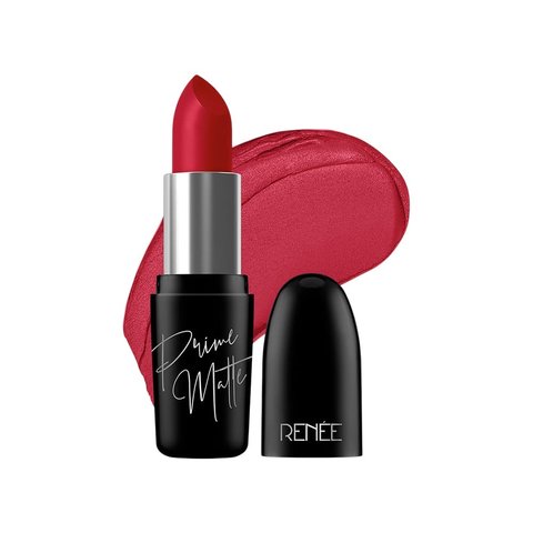 RENEE Prime Matte Lipstick (02 Rustic Red) Price - Buy Online at ₹344 ...