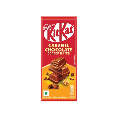 Nestle KitKat Caramel Chocolate Coated Wafer Bar Price - Buy Online at ...