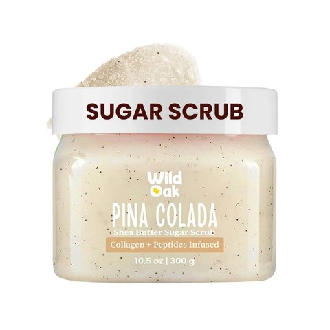 Wild Oak Pina Colada Shea Butter Sugar Body Scrub Price - Buy Online at ...