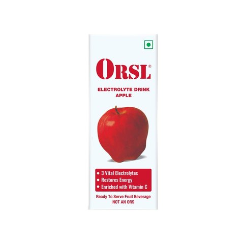 ORSL Apple Drink with Electrolyte Price - Buy Online at ₹39 in India