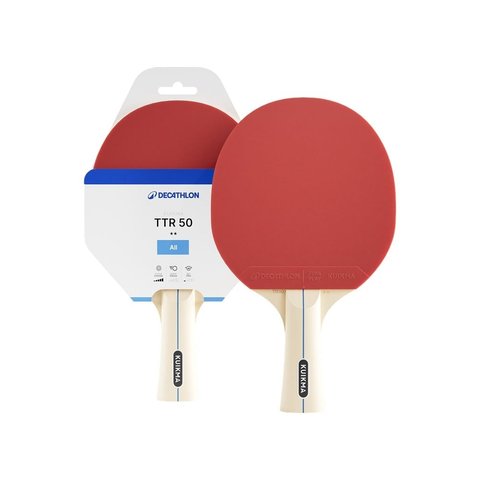 PONGORI By Decathlon ITTF Club Table Tennis Racket (Red) Price - Buy ...
