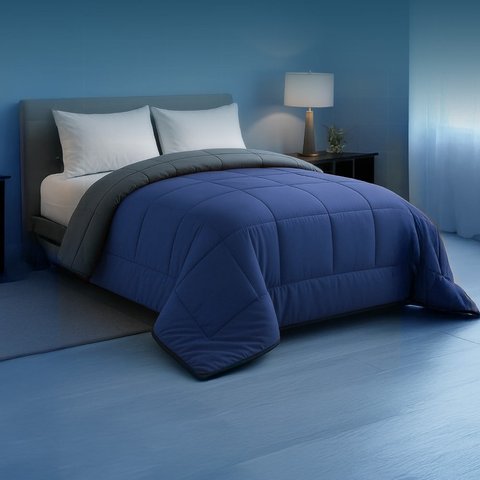 The Sleep Company Double Bed Comforter (Blue) Price - Buy Online at ...
