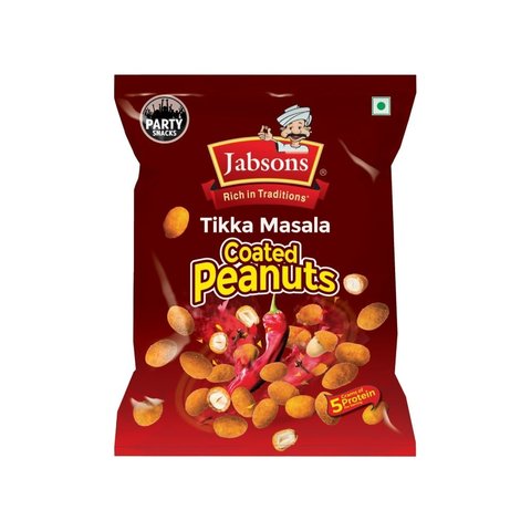 Jabsons Tikka Masala Coated Peanuts Price - Buy Online at ₹80 in India