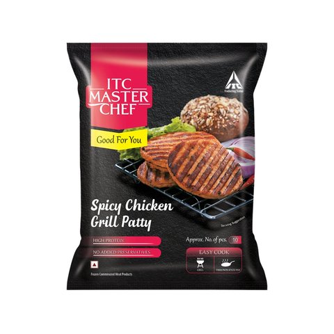 ITC Master Chef Spicy Grill Chicken Burger Patty Price - Buy Online at ...