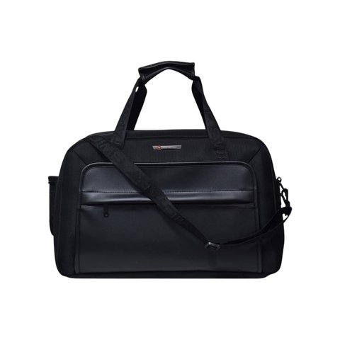 Swiss Military Duffle Bag (PU, Black) Price - Buy Online at Best Price ...