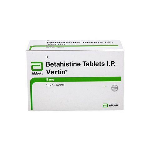 Vertin 8mg Tablets Price - Buy Online at ₹196 in India