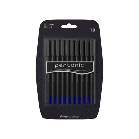 Pentonic Ball Pen 0.7mm Tip (Blue) Price - Buy Online at ₹120 in India