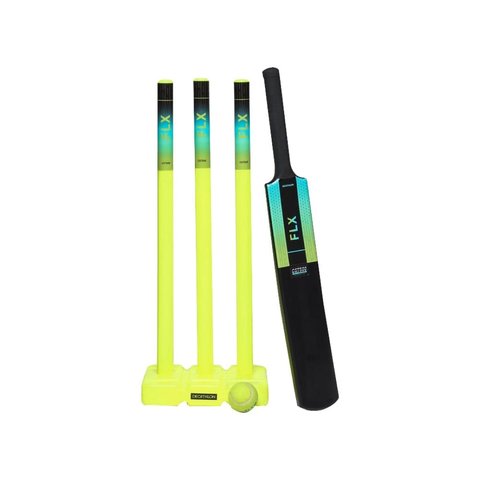 FLX By Decathlon Ultralight Plastic Cricket Kit Price - Buy Online at ...