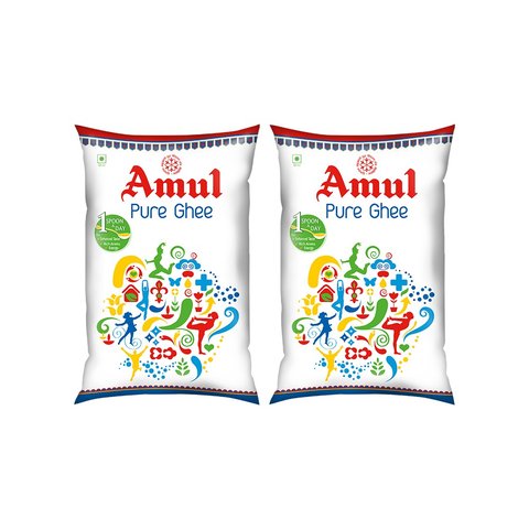 Amul Pure Ghee - Pack of 2 Price - Buy Online at Best Price in India