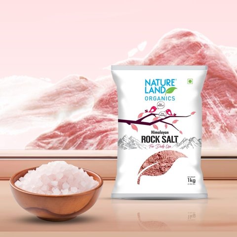 Natureland Himalayan Organic Rock Salt Price - Buy Online at ₹43 in India
