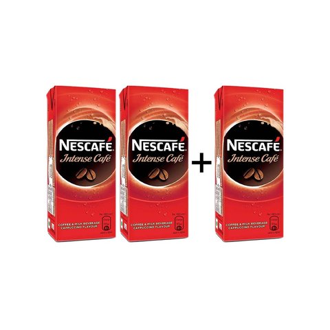 Nescafe Ready to Drink Coffee Flavoured Milk (Intense Cafe, Cappucino ...