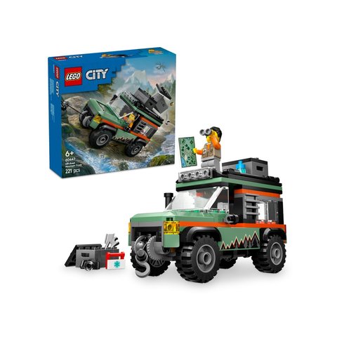 Lego Off-Road 4x4 Mountain Truck Adventure Building Set (Multicolour ...