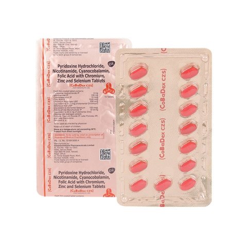 Cobadex CZS Tablets Price - Buy Online at ₹108 in India