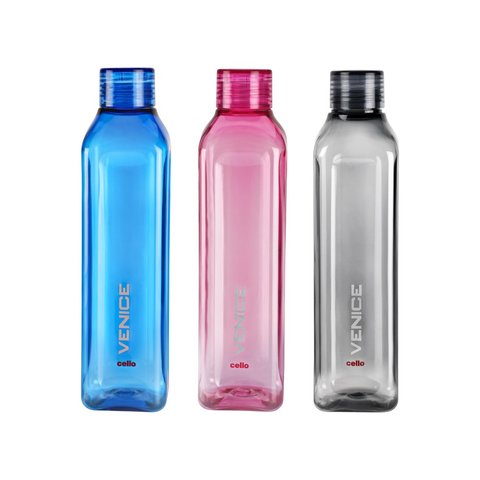 Cello Venice Plastic Bottle Set of 3 Price - Buy Online at ₹249 in India