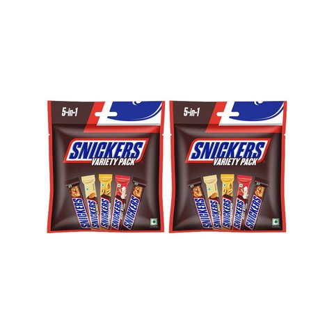 Snickers Assorted Chocolate Pack - Pack of 2 Price - Buy Online at Best ...