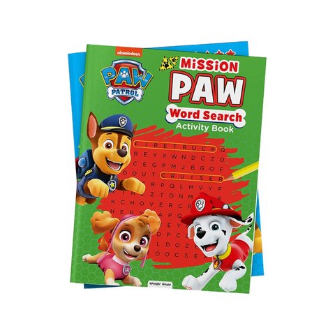 Paw Patrol Mission Paw Word Search Activity Book Price - Buy Online at ...