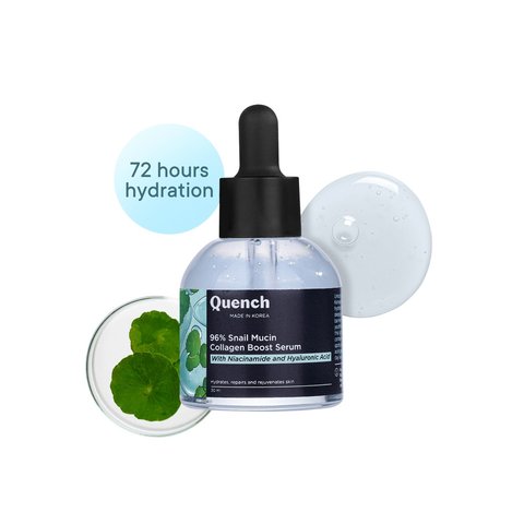 Quench 96% Snail Mucin Collagen Boost Face Serum Price - Buy Online at ...