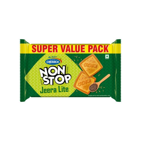 Cremica Non Stop Jeera Lite Biscuit Price - Buy Online at ₹89 in India